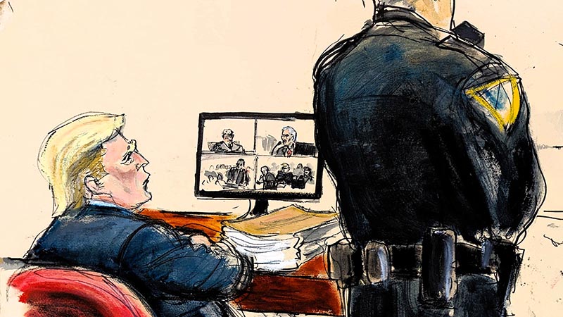 Courtroom Art and Commissions | Elizabeth Williams Studio